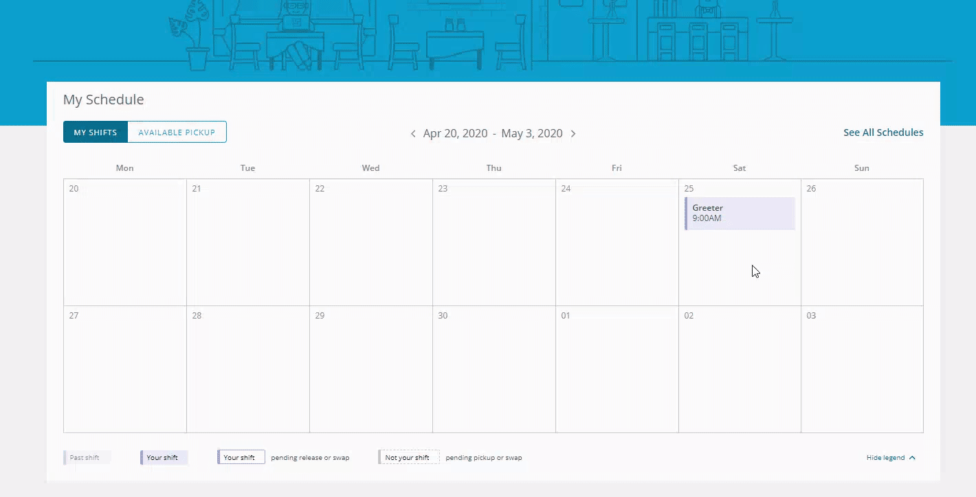 HS: Picking Up, Releasing and Swapping Shifts – Hotschedules