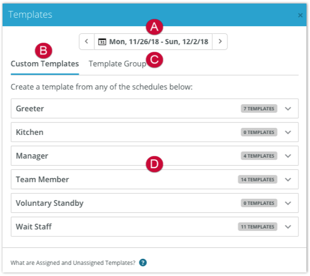 HS Scheduling: Creating and Applying Templates – Hotschedules