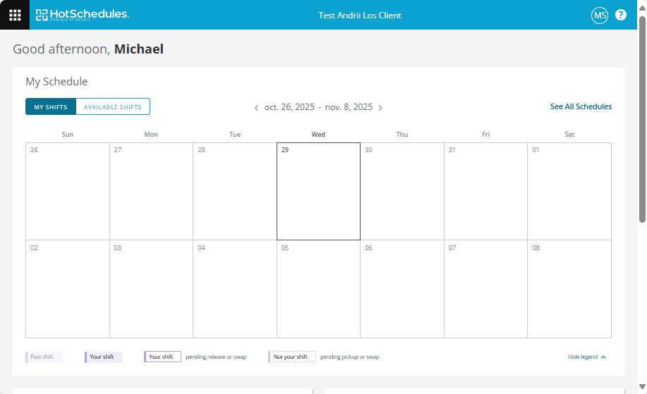 New Release | Main: Schedule Enhancements, Improved Tooltips, Refined ...